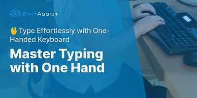 What are some recommended one-handed keyboards for people with ...