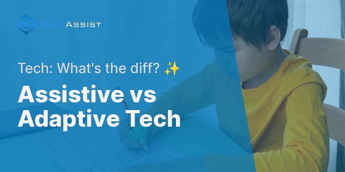 What Is The Difference Between Assistive Technology And Adaptive Technology
